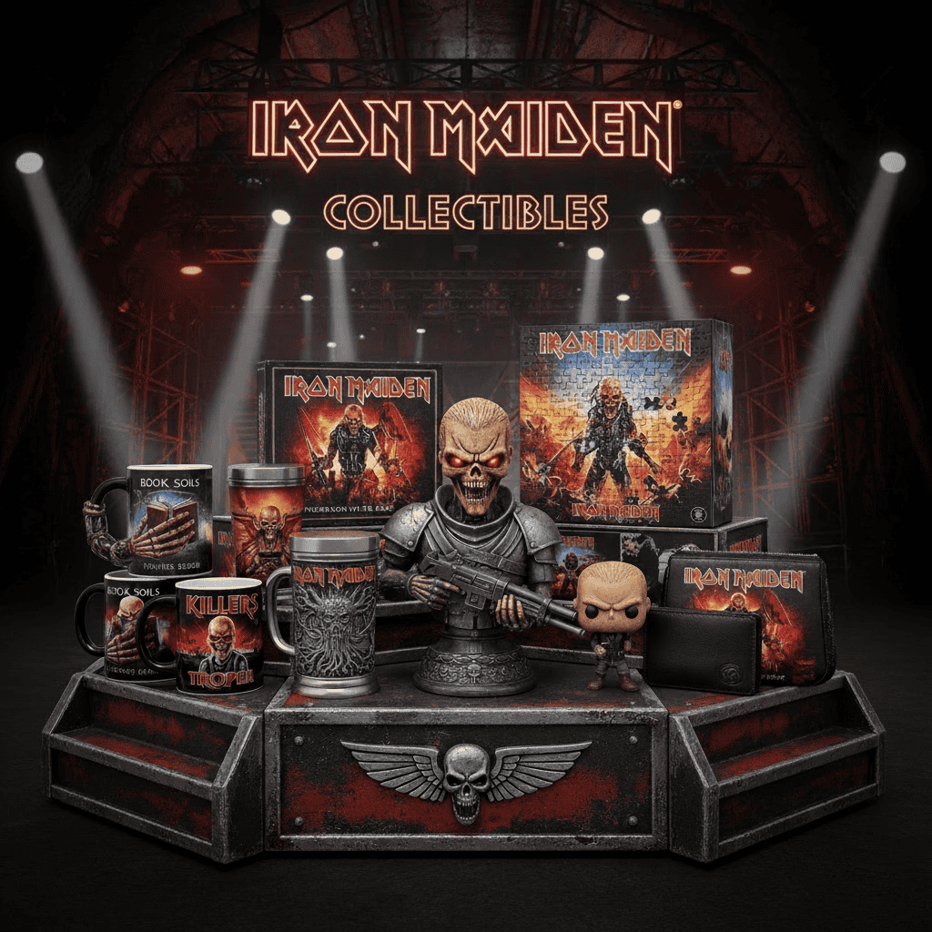 Iron Maiden – Συλλεκτικά Προϊόντα & Ιστορία του Συγκροτήματος | Techbox