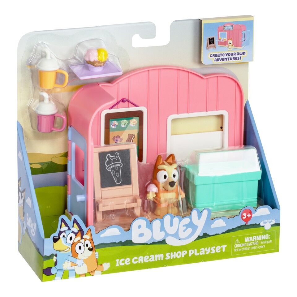 Bluey - BLUEY Mini Playset Ice Cream Shop (90243) / Toys - Techbox ...