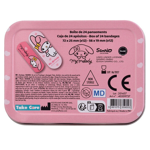 Hello Kitty My Melody metal band-aid box - Techbox - Τεχνολογία ...