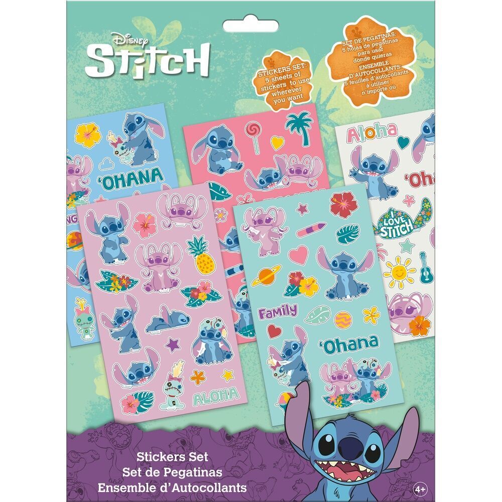 Disney Stitch Sticker set - Techbox - Τεχνολογία - Merchandise - Gaming