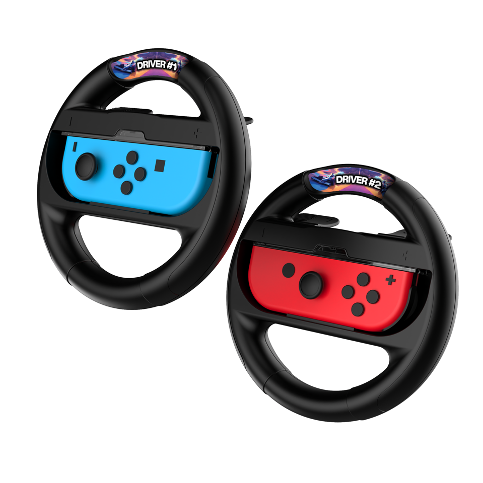 iMP Tech Twin Wheel Pack with Sticker Kit for Switch and Switch 2 ...