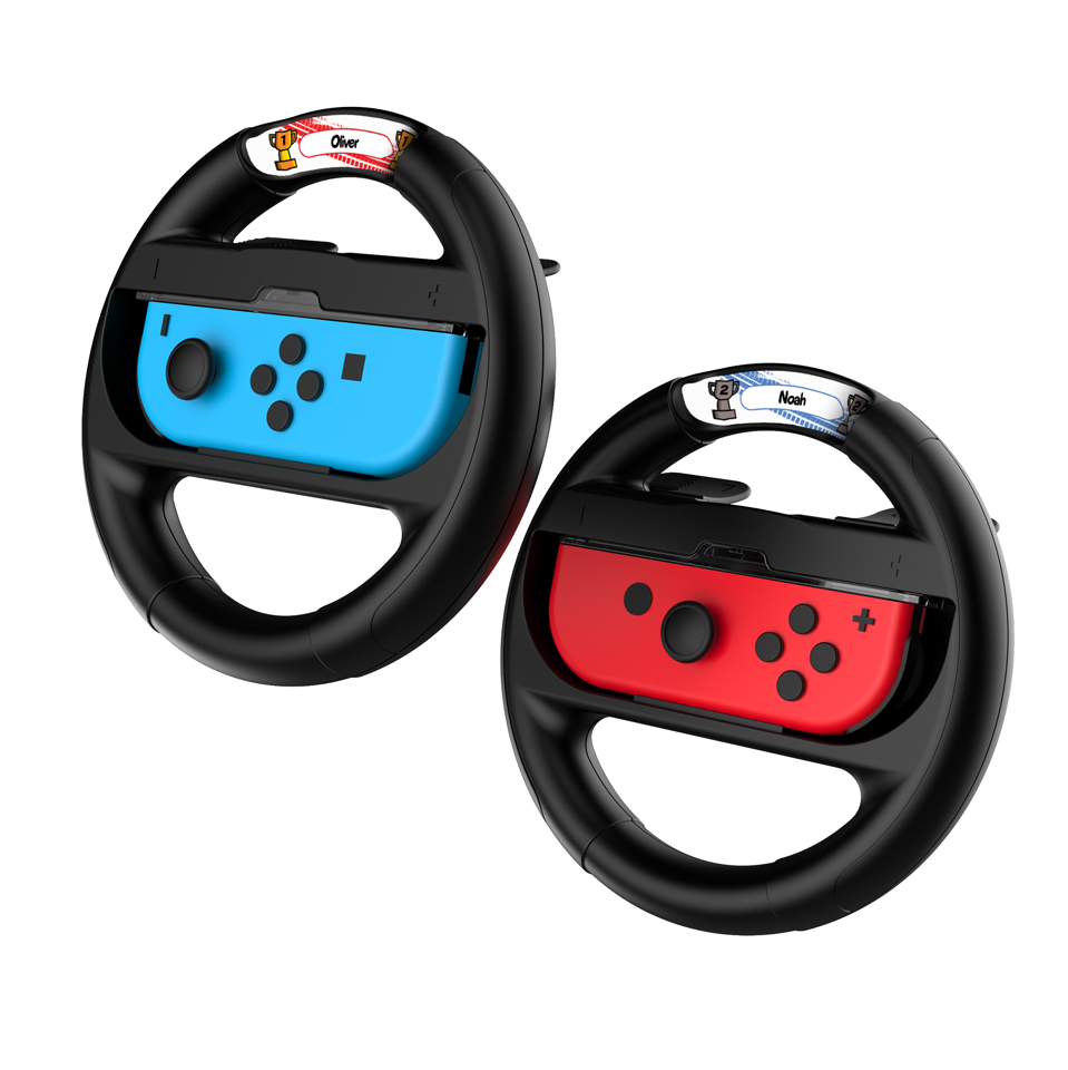 iMP Tech Twin Wheel Pack with Sticker Kit for Switch and Switch 2 ...
