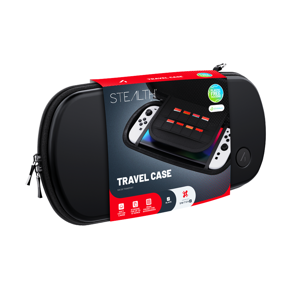 Stealth - Travel Case - Switch, OLED, Lite, Switch 2 / Nintendo Switch ...