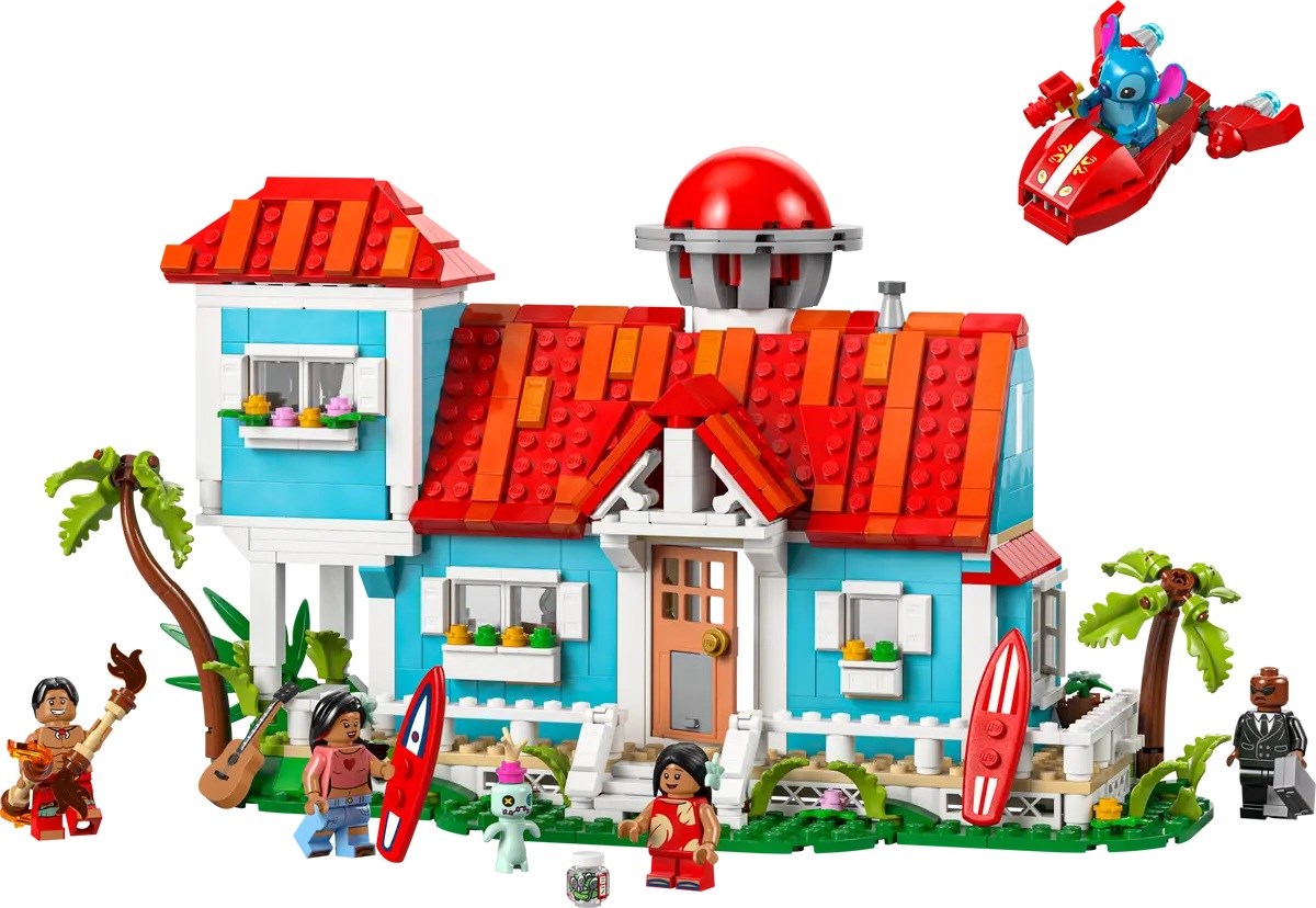 LEGO DISNEY 43268 Lilo and Stitch Beach House Αυθεντικά Συλλεκτικά ...