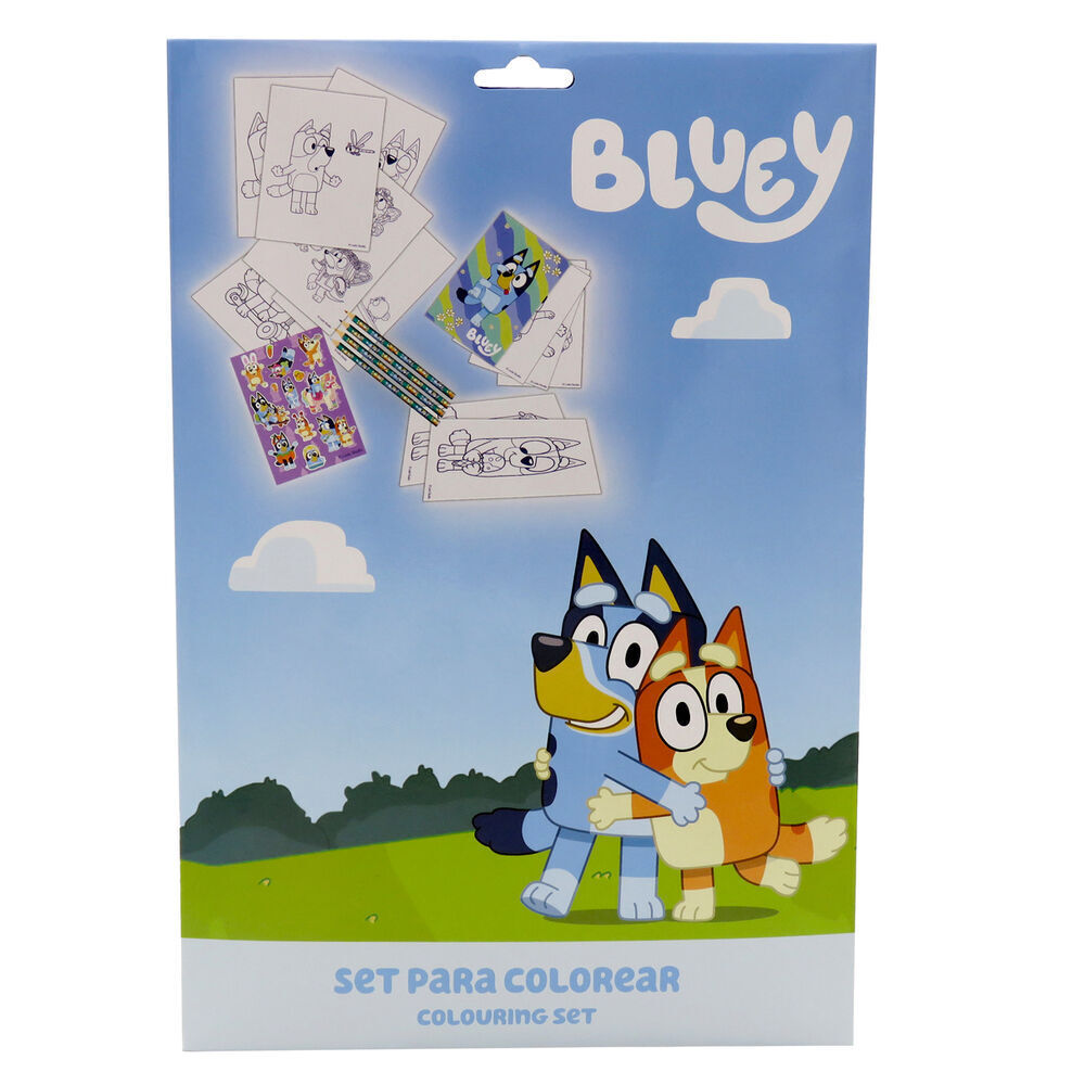 Αταξινόμητα :: Bluey colouring set - Techbox - Gaming, Collectibles ...