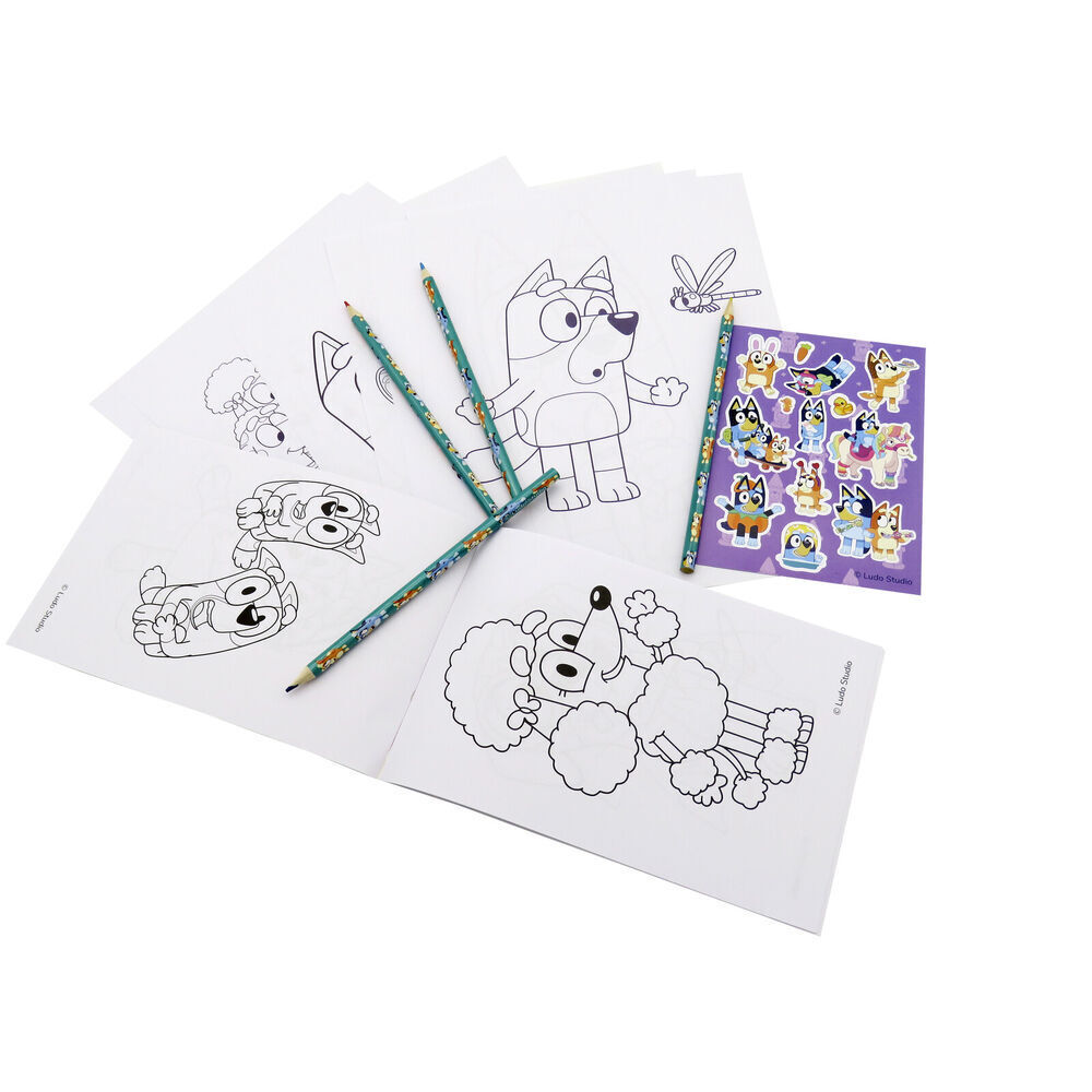 Αταξινόμητα :: Bluey colouring set - Techbox - Gaming, Collectibles ...