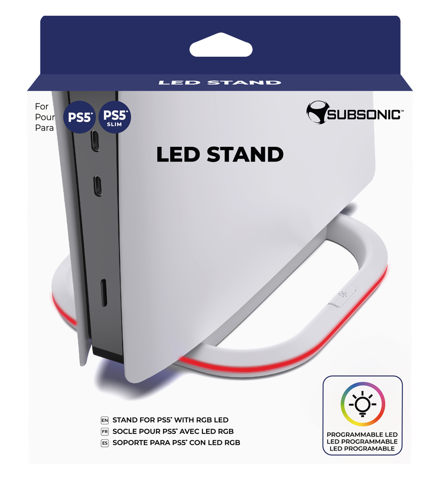 Subsonic Led Stand - PS5/PS5 Slim / PlayStation 5 – Προσφορά | Techbox