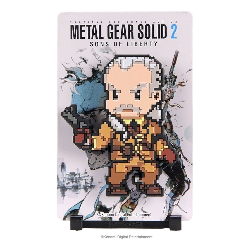 Metal Gear Solid 2 FiGGYZ Magnet Collectible Revolver Ocelot 11 cm ...
