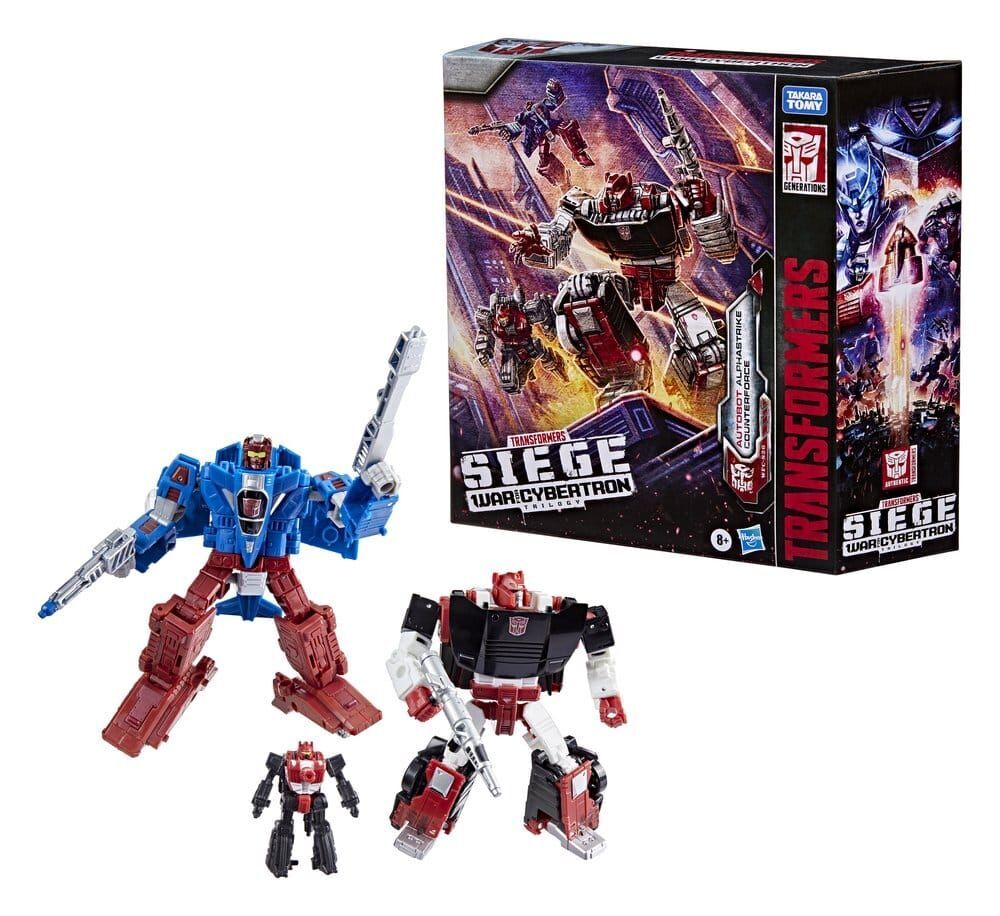 Transformers Generations War for Cybertron: Siege Action Figure 3-Pack ...