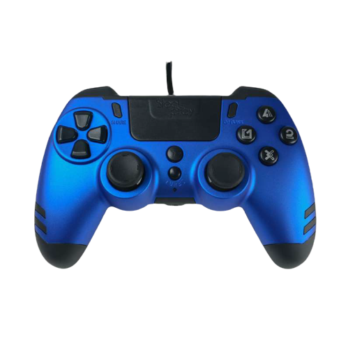 STEELPLAY - MetalTech Wired Controller - BLUE / PlayStation 4 ...
