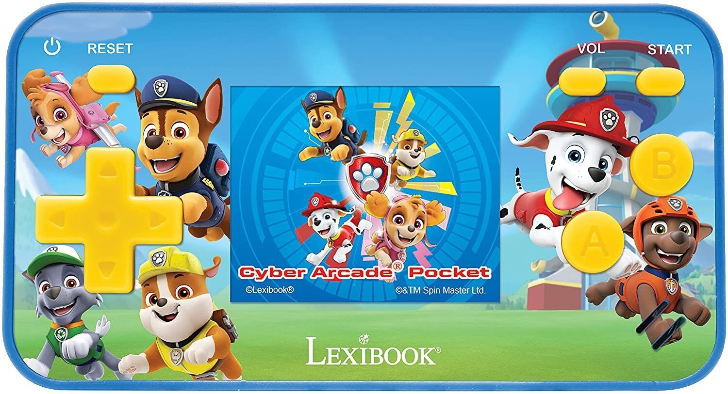 Lexibook - Paw Patrol - Handheld Console Cyber Arcade® Pocket (JL1895PA ...