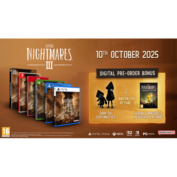 Little Nightmares III (Collector Mirror Edition) / Nintendo Switch 2 ...